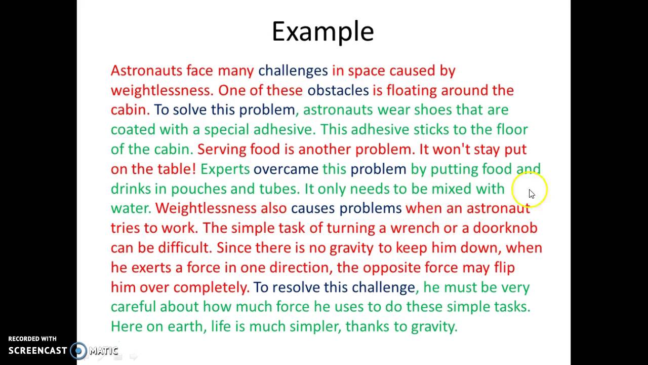Writing-Problem Solution Paragraphs