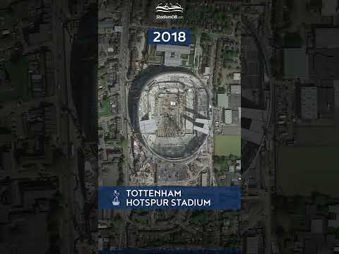 🏴 Tottenham Hotspur Stadium 2013-2020 Transformation