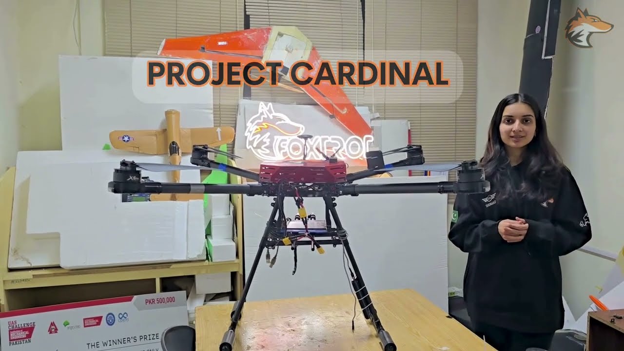 Team Foxtrot - Ghulam Ishaq Khan Institute | Project Cardinal | FRR | UAS Challenge Pakistan 2024