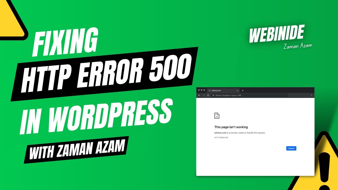 How to Fix HTTP Error 500 WordPress | Fixing Internal Server Error WordPress | 2023