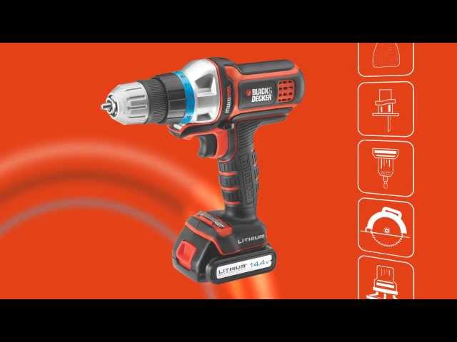 Black & Decker Multievo multifunction tool,300W (Electrical connection ...