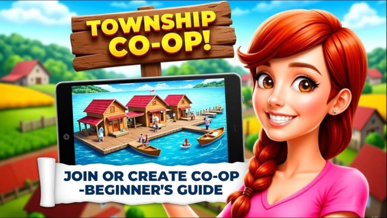 🏡 Township Co-Op Guide | Join or Create a Co-Op in Township | Beginner Tips!