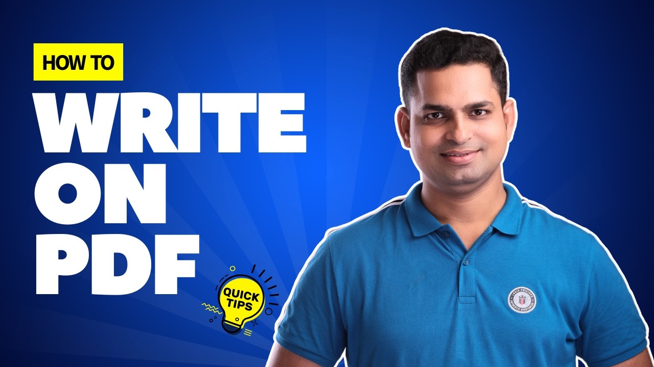 How to Write on PDF with Pen Tablet for Online Teaching | PDF par kaise padhayein