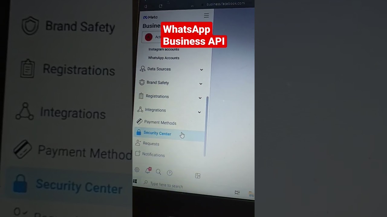 WhatsApp business API verification | Facebook verified business manager account | WhatsApp API