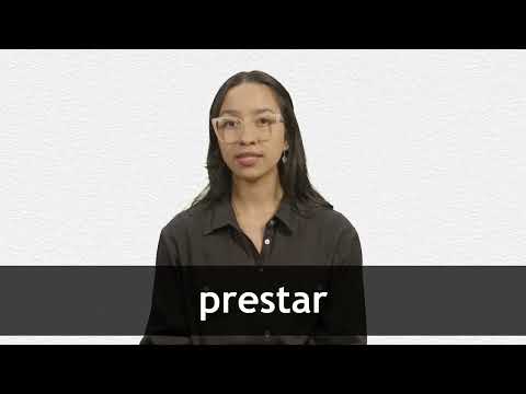 Traducción en inglés de “PRESTAR” | Collins Diccionario español-inglés