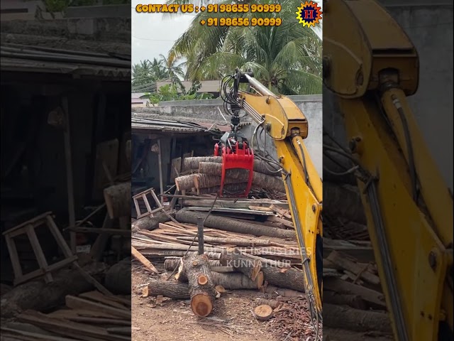 Wood Grapple - Wood log Grabber Jcb Manufacturer from Erode