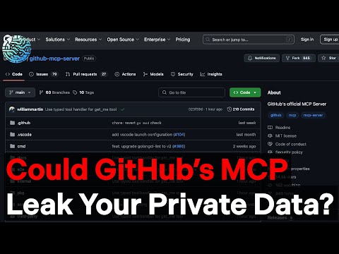 Could GitHub's MCP leak your private data and code? Developer workflow issue