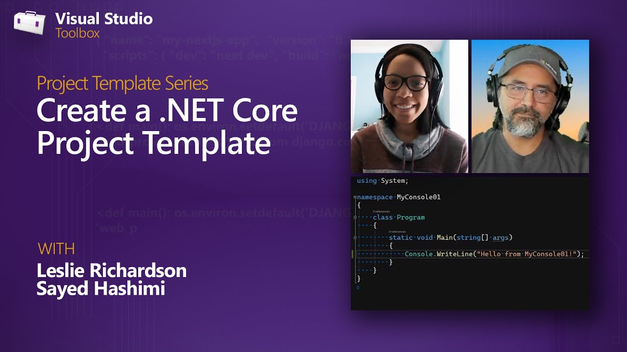 Create a .NET Core Project Template
