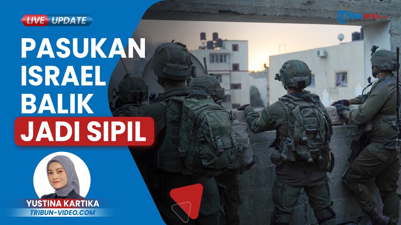Ubah Taktik Perang, Israel Tarik Tank di Gaza, Pasukan Cadangan bakal ...