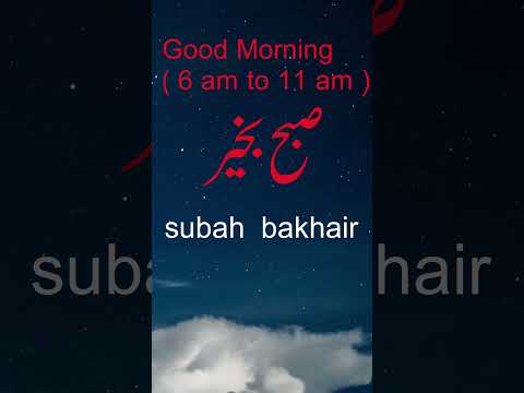 Good Morning Shorts: Learn Urdu Greetings and Phrases | Start Your Day | #2 | @Godealw