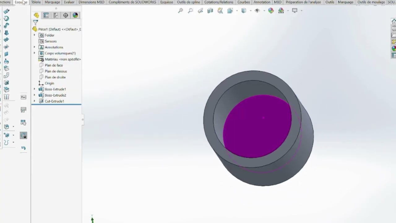 SolidWorks Tutorial for Beginners | 3D Modeling Step by Step