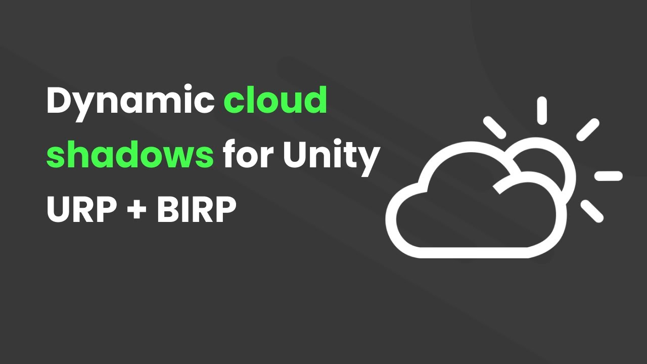 Dynamic Cloud Shadows for Unity