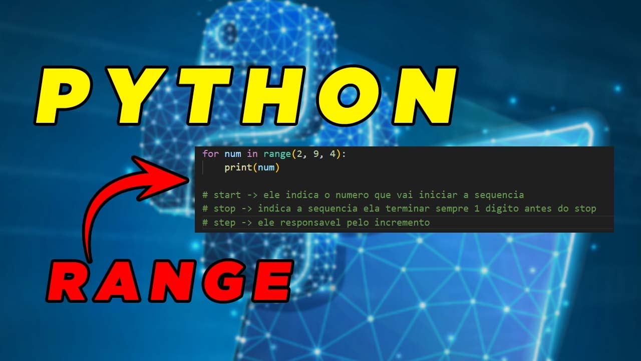 Falando um pouco sobre a função Range em Python
