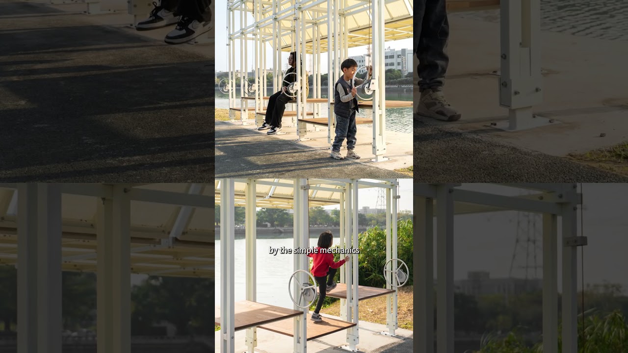 Foshan's Shape-Shifting Wooden Structure