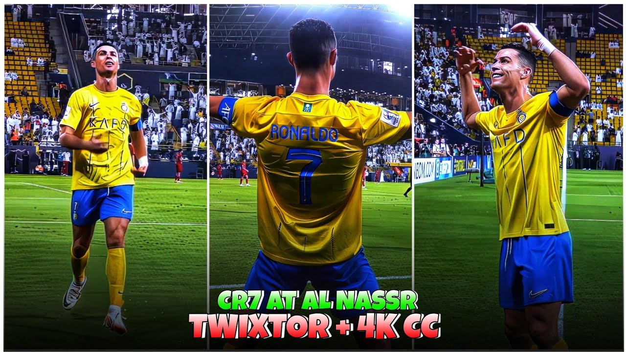 Cristiano Ronaldo Al Nassr Scenepack - Best 4k Clips + Cold CC High Quality For Editing🤙💥 #part45