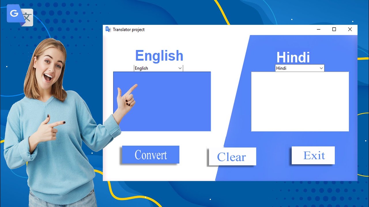 how to create translator using python tkinter-python project