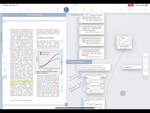 LiquidText Multiple Workspaces - Full Tutorial