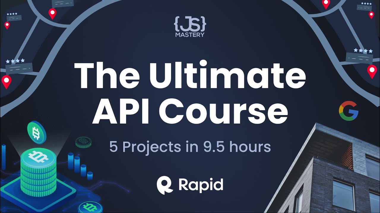 Build And Deploy 5 Javascript And React Api Projects In 10 Hours