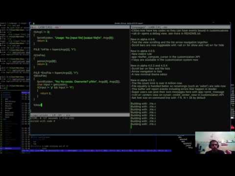 Practising Programming in C: 025a - Run-length Encoding