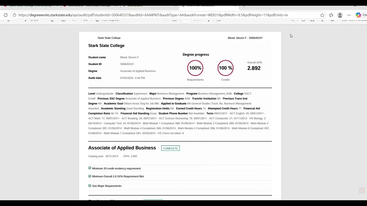 Summer 2026 SSC101 MAP and Program plan assignment video