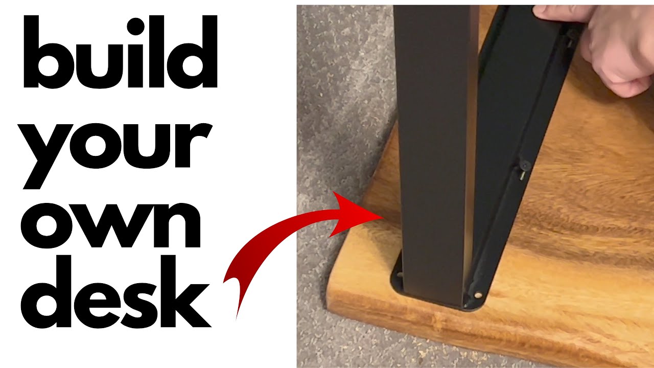Build your own office desk on budget