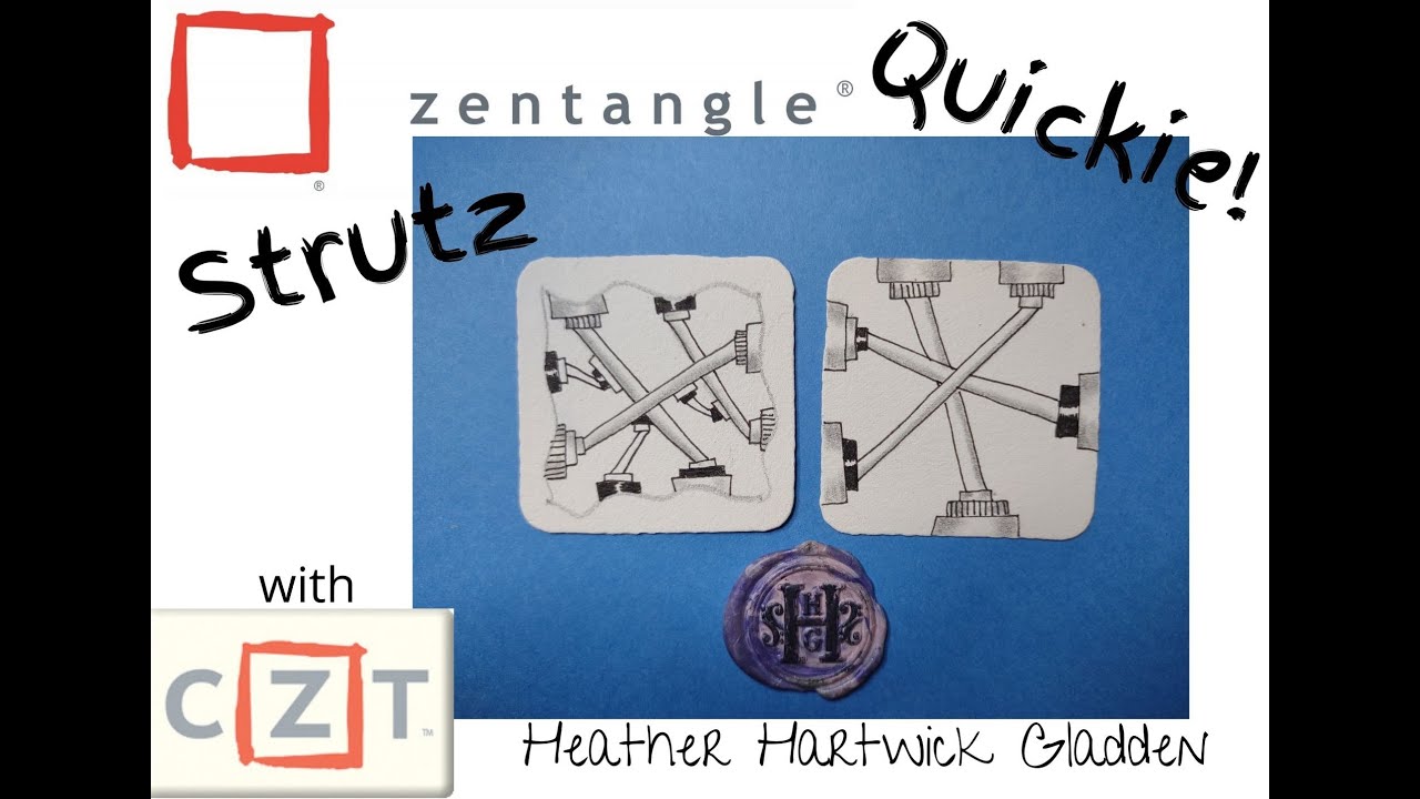 Zentangle® Quickie: Strutz