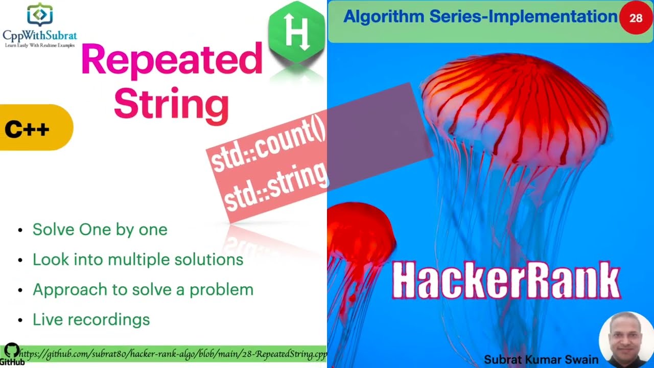 28-Repeated String  | Hackerrank C++ Algorithm Solution