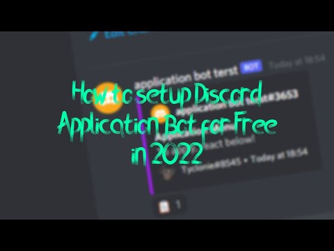 How to setup a Free Discord Application Bot | 2022