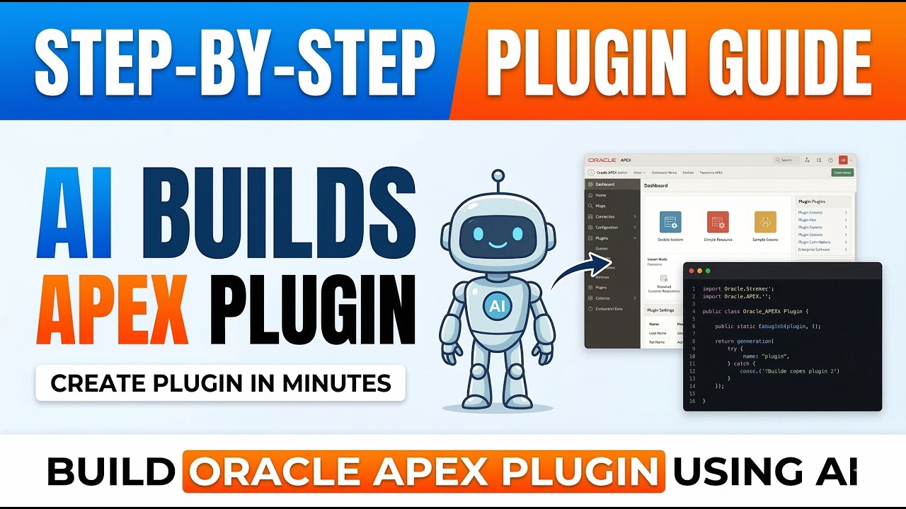 Build Oracle APEX Plugin Using AI
