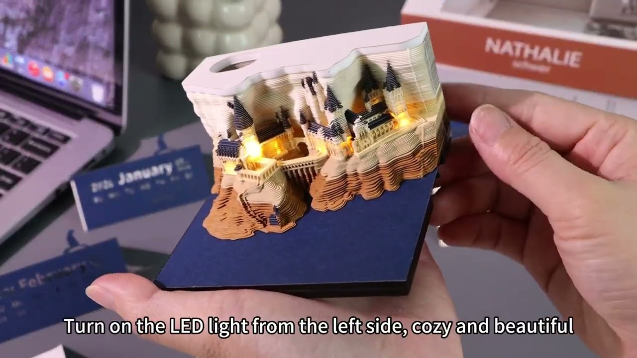 3D Calendar 2026 - Magic Castle