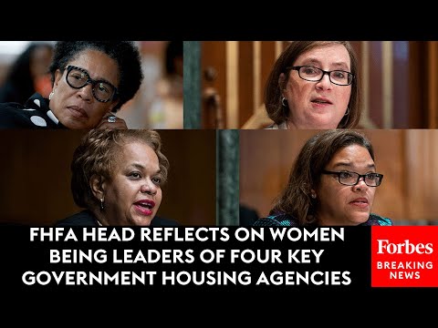 'Historic': FHFA Head Reflects On Women Being Leaders Of Four Key Government Housing Agencies
