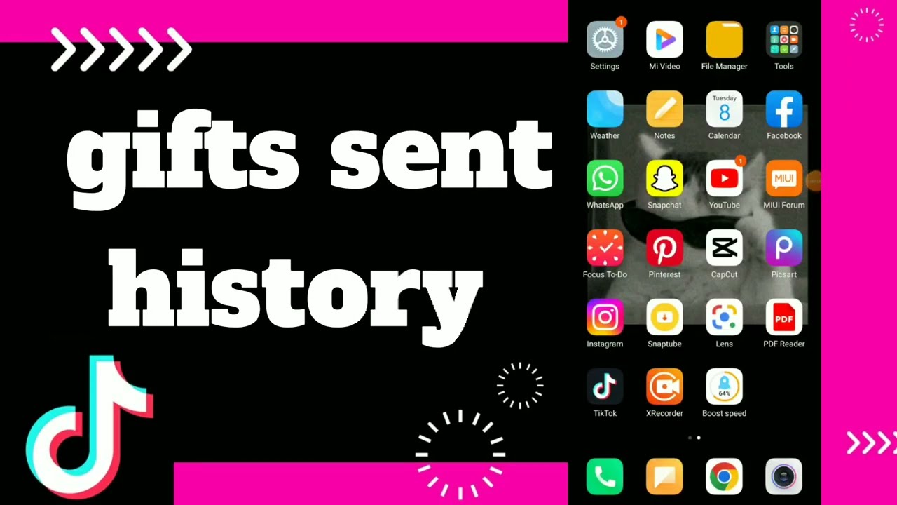 How to Find Gifts sent History On tiktok app 2025