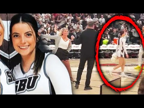Cheerleader Storms Off After She Says Player Cursed Her