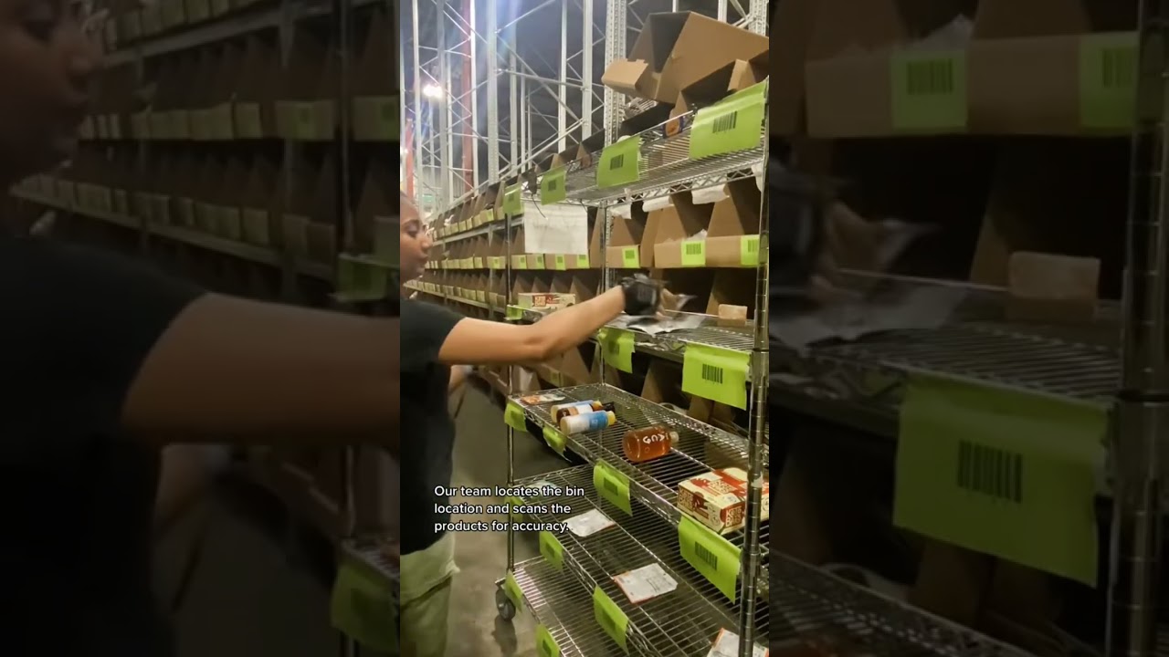 Part 2 of Inside eShipper+ : Picking 📱 📦 #ecommerce #fulfilment #packanorderwithme #3pl #smallbiz