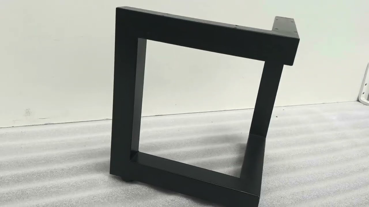 NTSV40C - V Shaped Coffee Table Leg - Natural Timber Stone