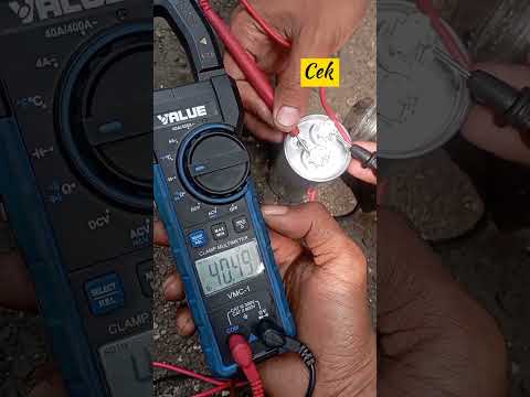 Cek Kapasitor AC