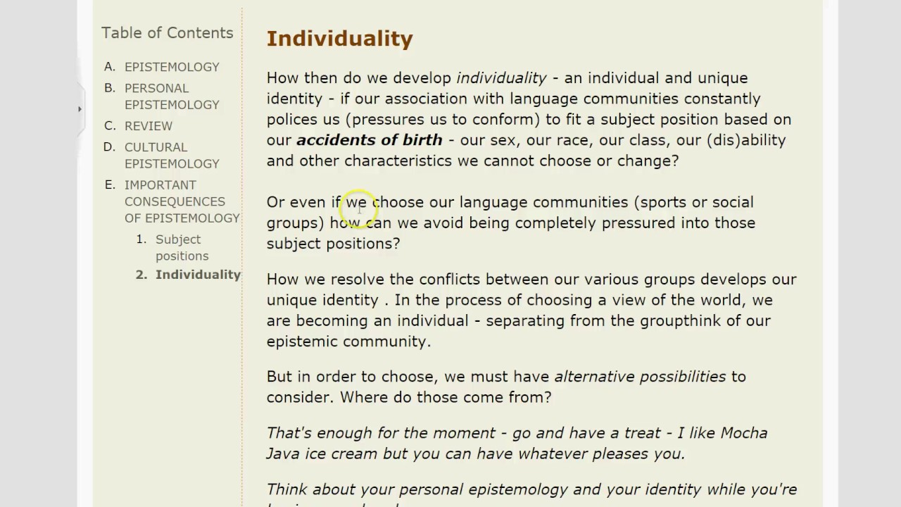 Unique Identity
