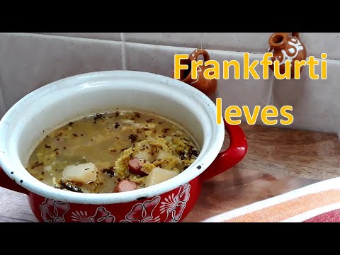 A leves, ami másnap jó igazán: frankfurti leves