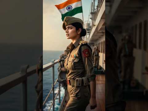 Indian Army's lady soldier was returning home from the ship when an accident happened #ai #army