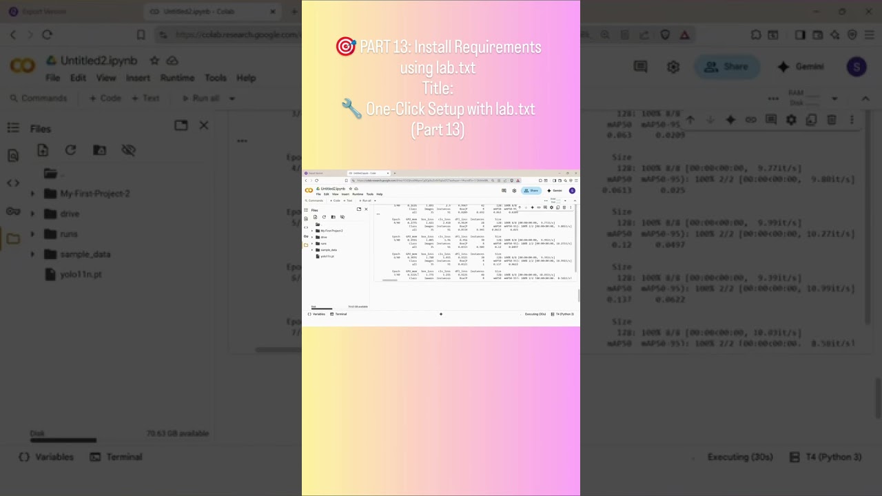 🎯 PART 13: Install Requirements using lab.txt #PythonDev #AISetup #CodeSmoothly