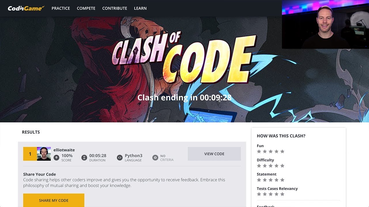 Coding Battles - Clash of Code