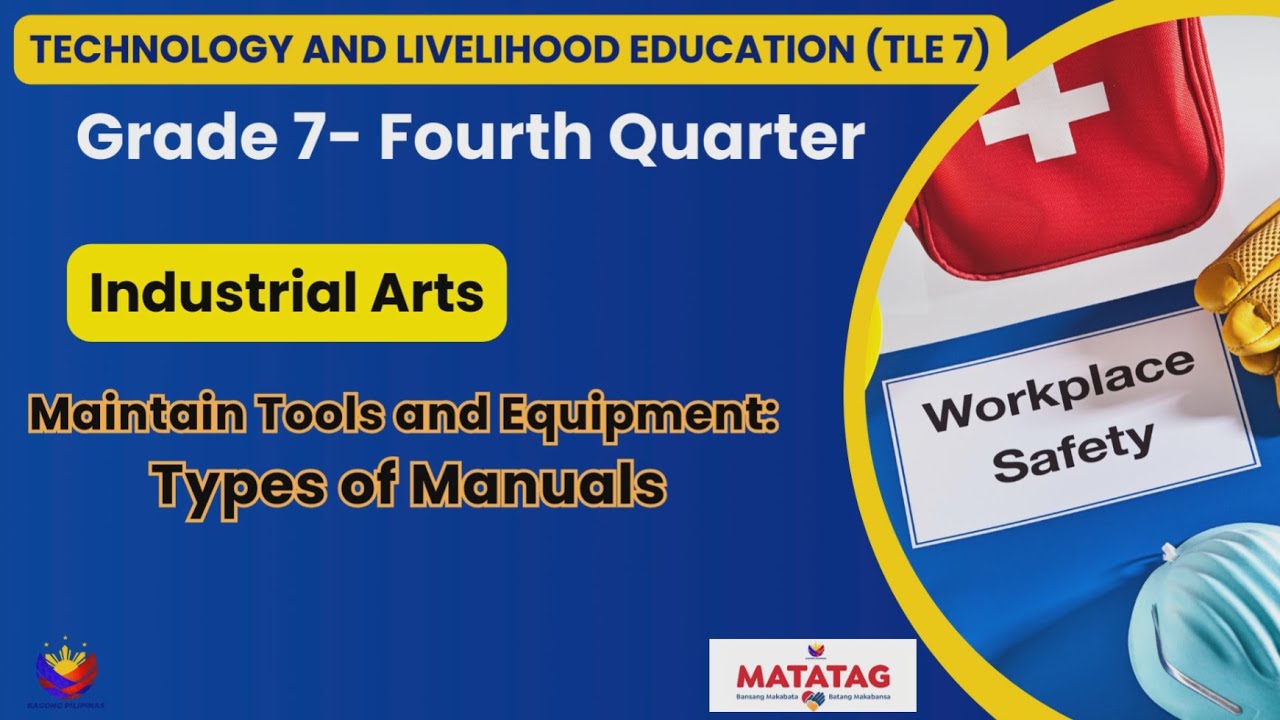 Maintain Tools and Equipment  Types of Manuals