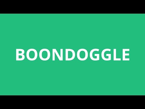 How To Pronounce Boondoggle - Pronunciation Academy