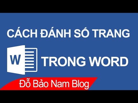 Cách đánh số trang trong Word, đánh số trang từ trang 2/trang bất kỳ