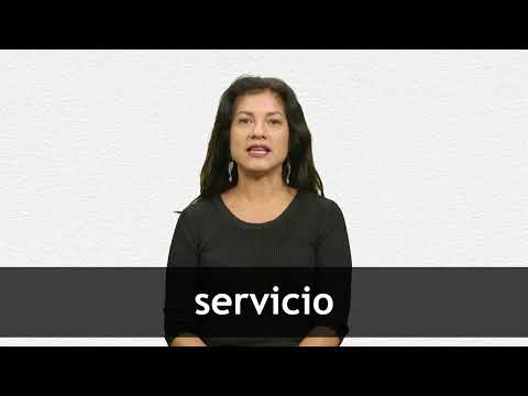 English Translation of “SERVICIO” | Collins Spanish-English Dictionary