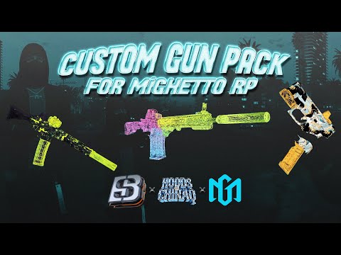 Custom FiveM Gun Pack for MiGhetto RP/Hoods of Chiraq by Bank$on! (2025)