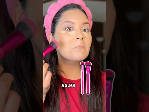 I found these makeup brushes at Walmart for $5 😱😱