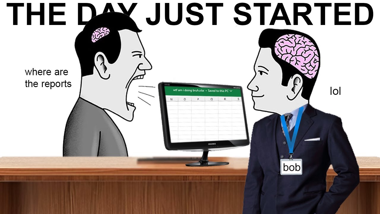 Office Jobs made absolutely no sense...