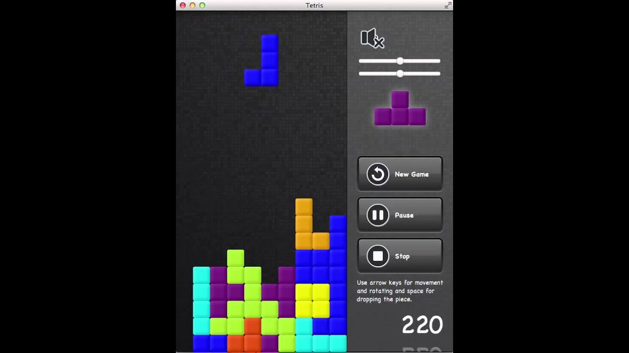 Tetris with JavaFX