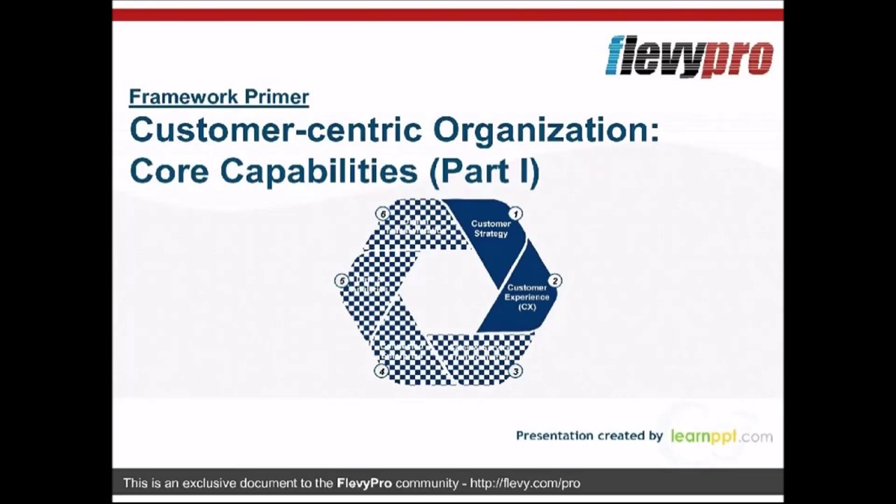 Customer-centric Organization: Core Capabilities (Part I)